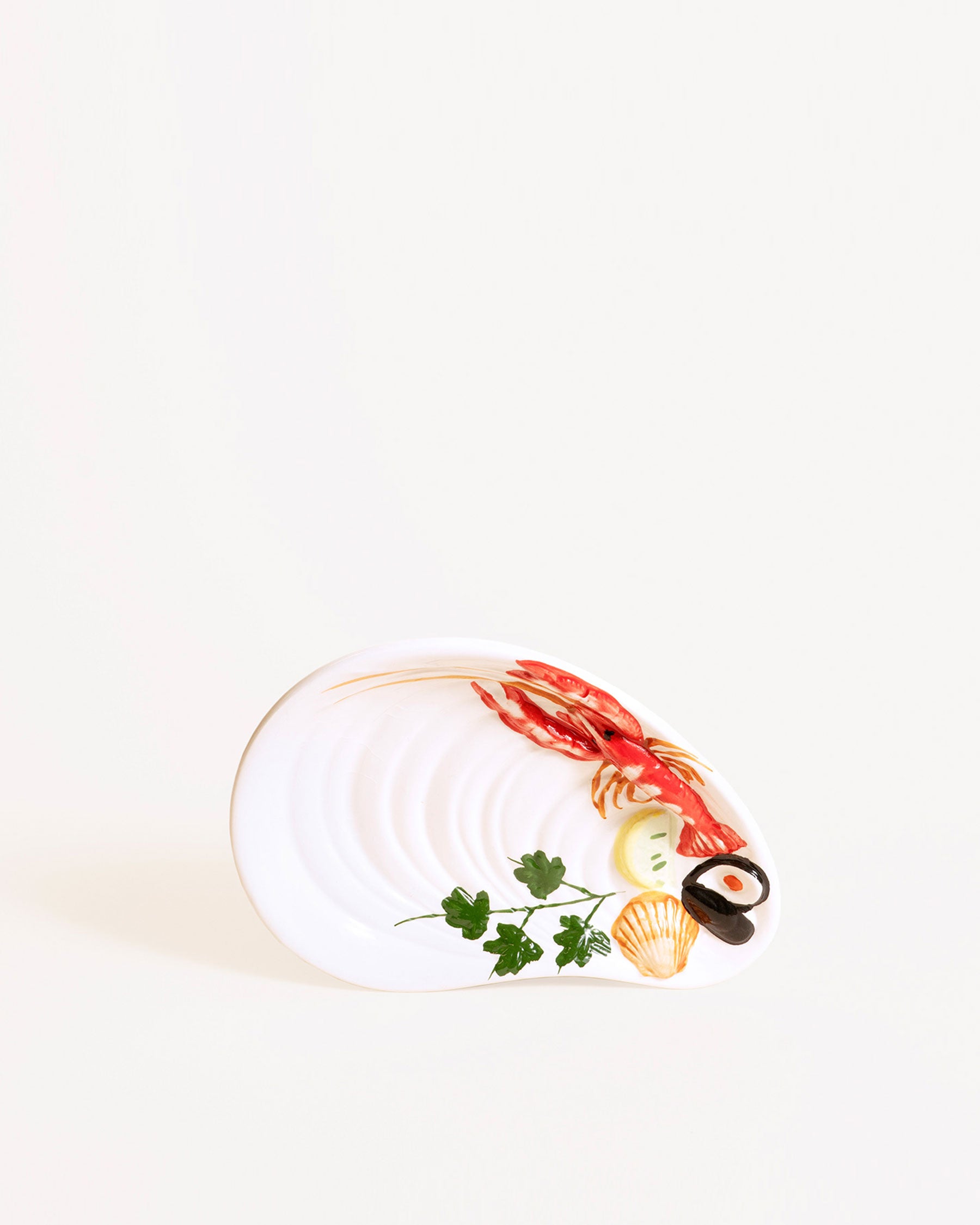 Mussel Plate - Hand-Painted Porcelain Dinnerware by OCTAEVO – Octaevo