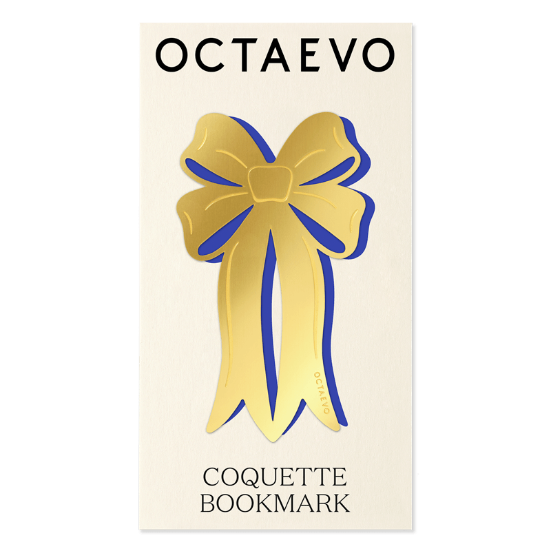 Brass Bookmark Coquette - Elegant Page Marker | OCTAEVO – Octaevo
