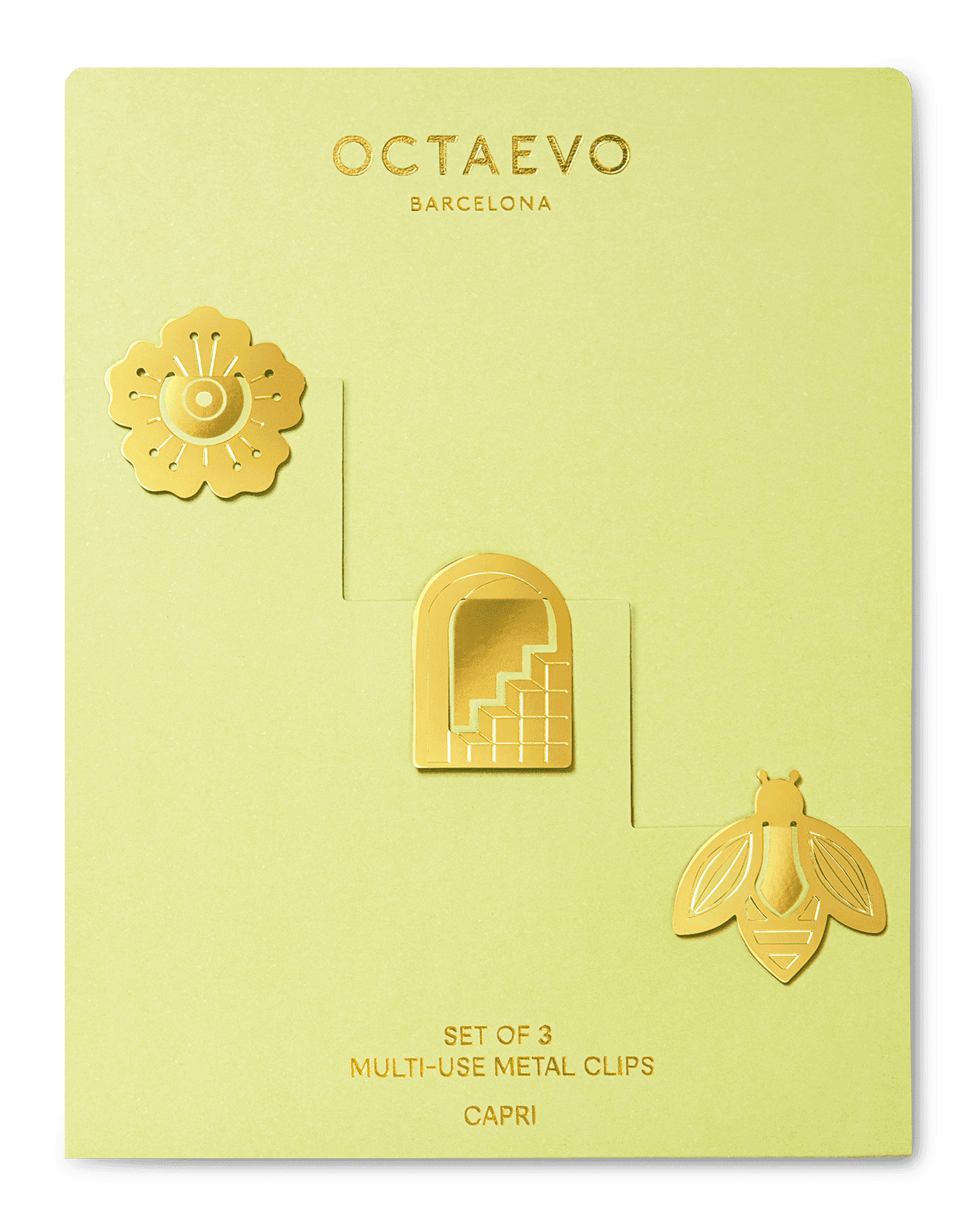 Mediterranean Charms Metal Clips Capri - OCTAEVO – Octaevo