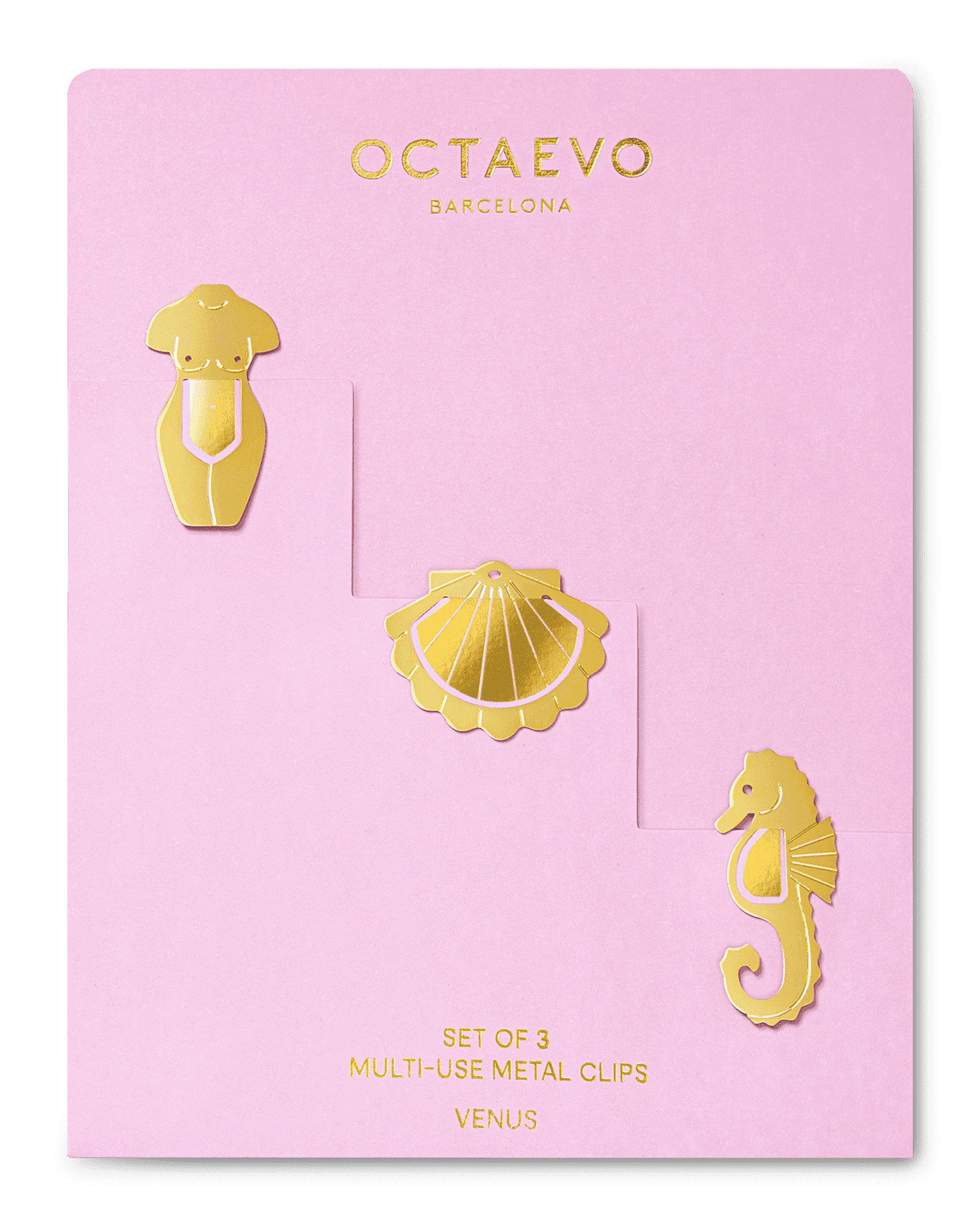 Metal Clips Venus - Stylish & Functional | OCTAEVO – Octaevo